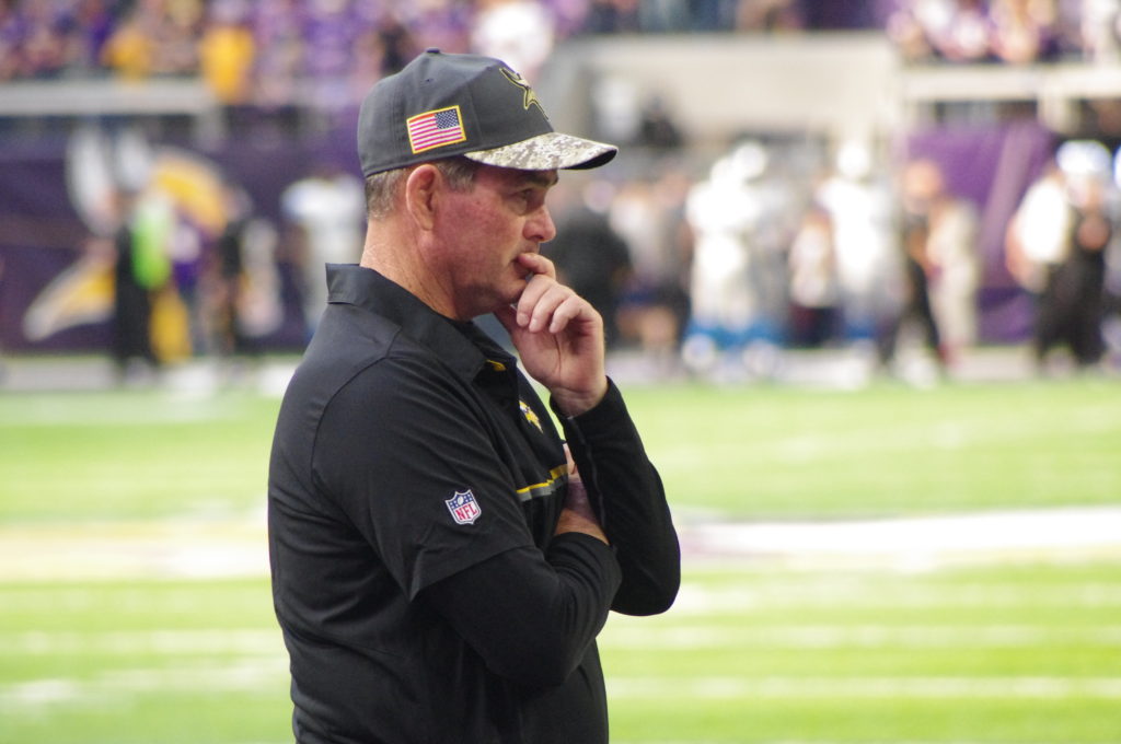 Mike Zimmer's Very Strong Odds To Be The First Coach Ousted In 2021 ...