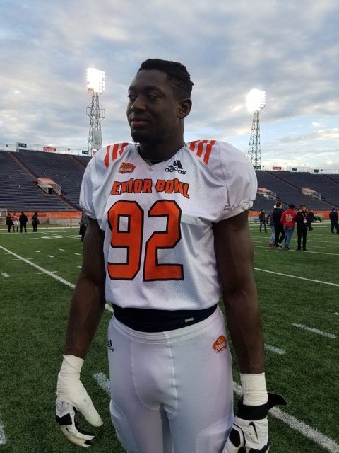 2017 Senior Bowl: Tanoh Kpassagnon - Zone Coverage