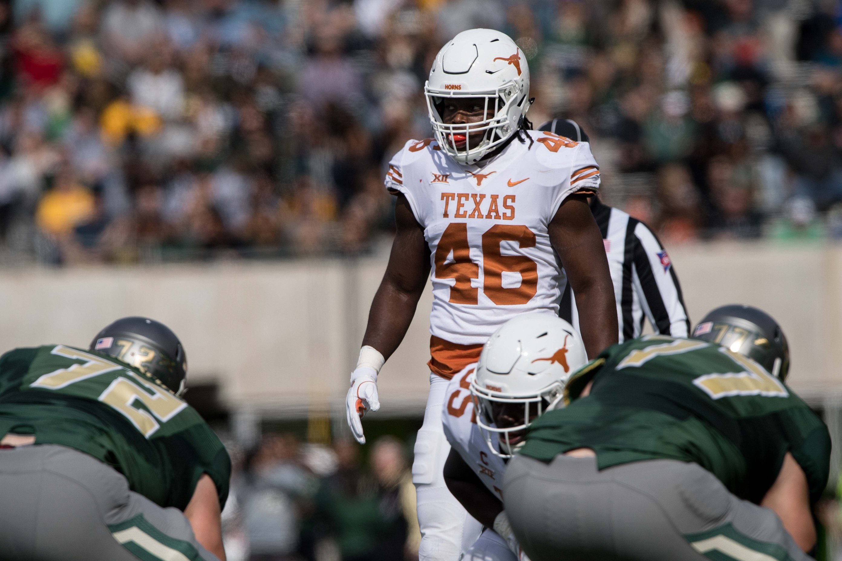 Malik Jefferson, LB, Texas | Zone Coverage