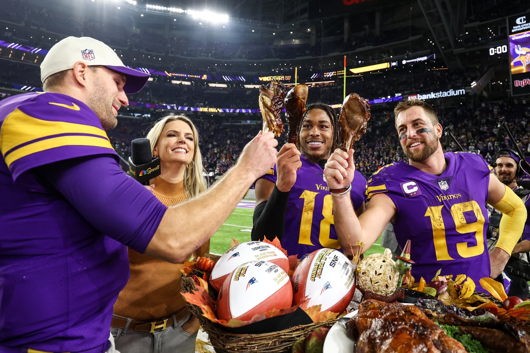 The 2025 Vikings As Thanksgiving Foods - Zone Coverage