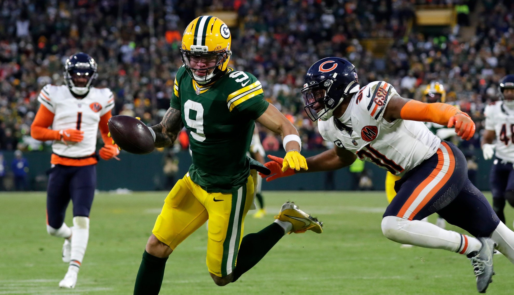 Five Numbers That Explain the Packers’ Seismic Win Over the Bears ...